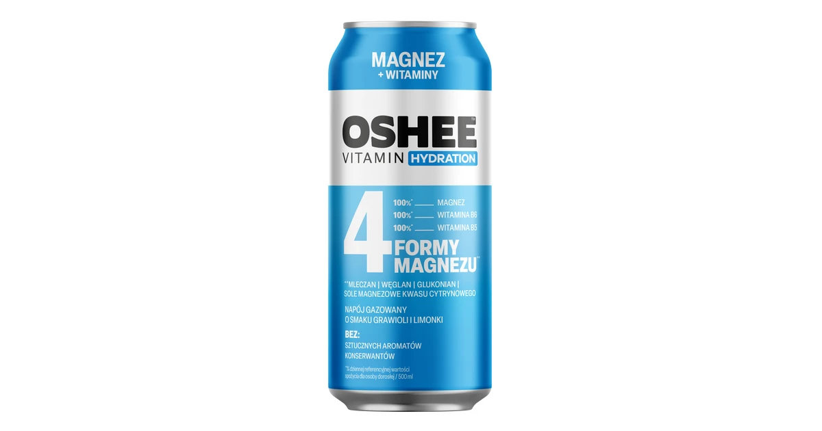 Oshee Vitamin Hydration 4 Formy Magnezu 500 ml- sklep OSHEE