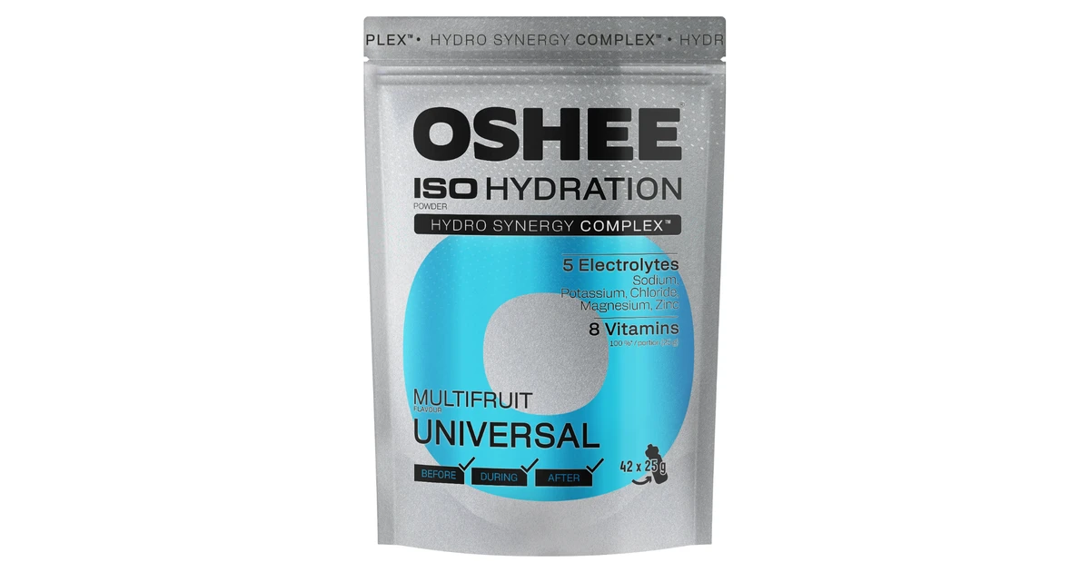 OSHEE ISO Hydration izotonik w proszku Multifruit 1050 g oficjalny ...