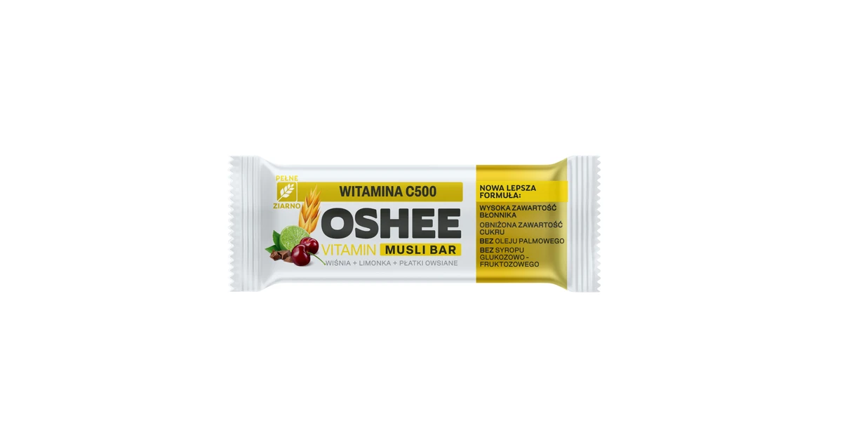 OSHEE musli bar witamina C500 40 g - sklep OSHEE