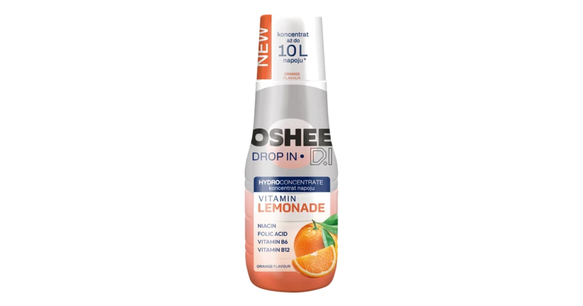 OSHEE Drop In Lemonade pomarańcza 500 ml - OSHEEshop.eu