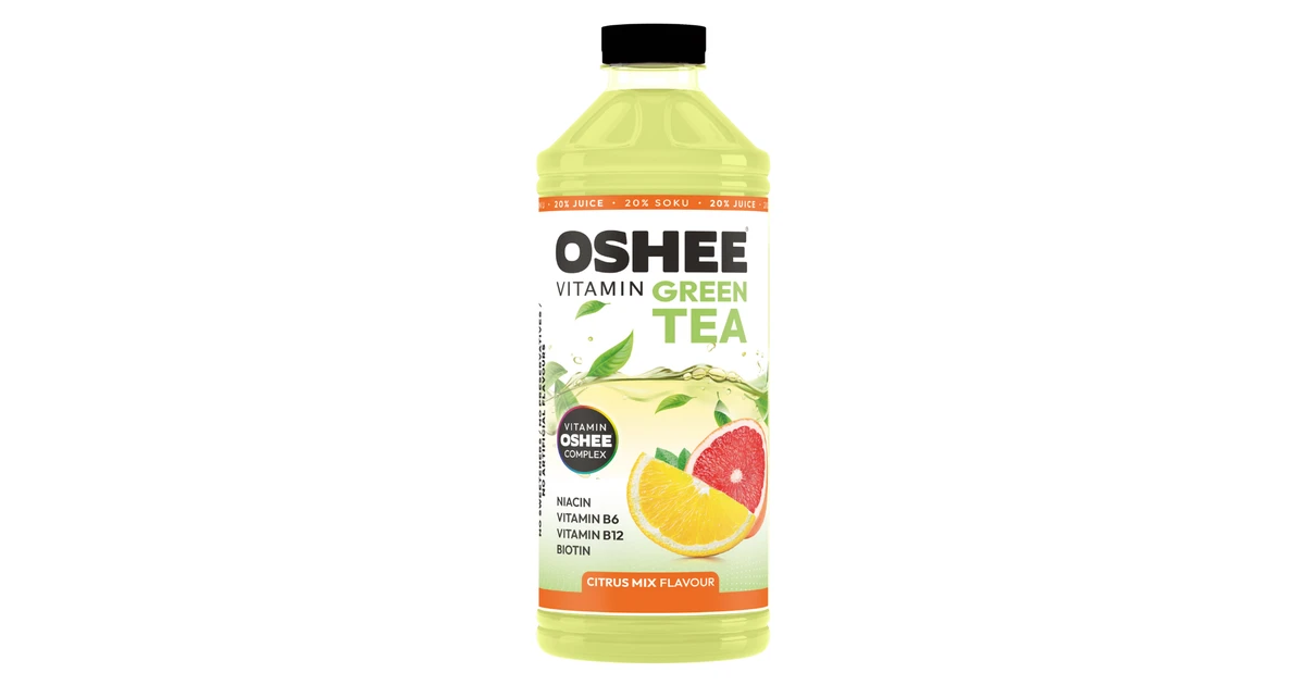 OSHEE Green Vitamin Tea Citrus Mix 1100 ml - OSHEEshop.eu