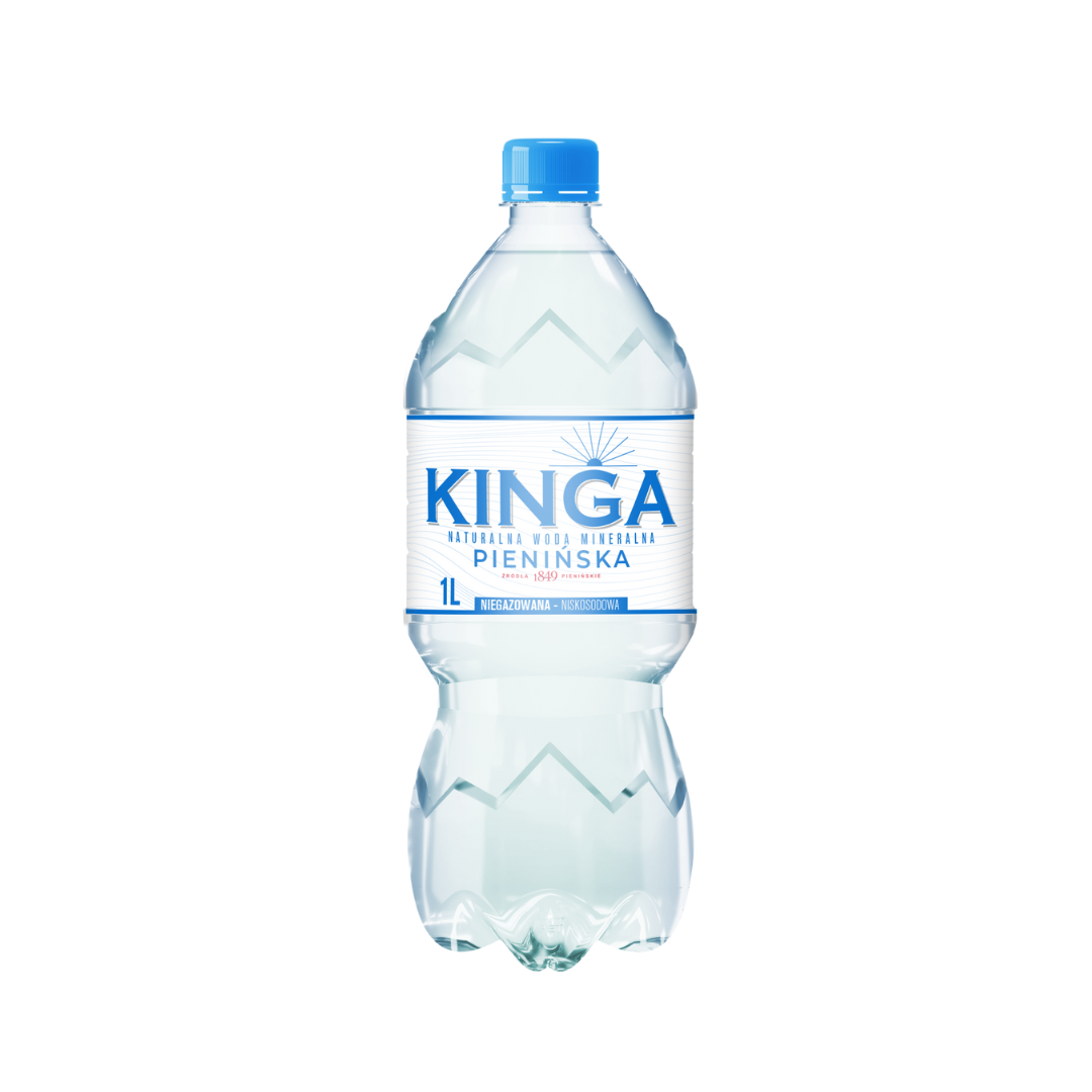 Kinga Pienińska woda mineralna niegazowana 1000 ml - sklep OSHEE